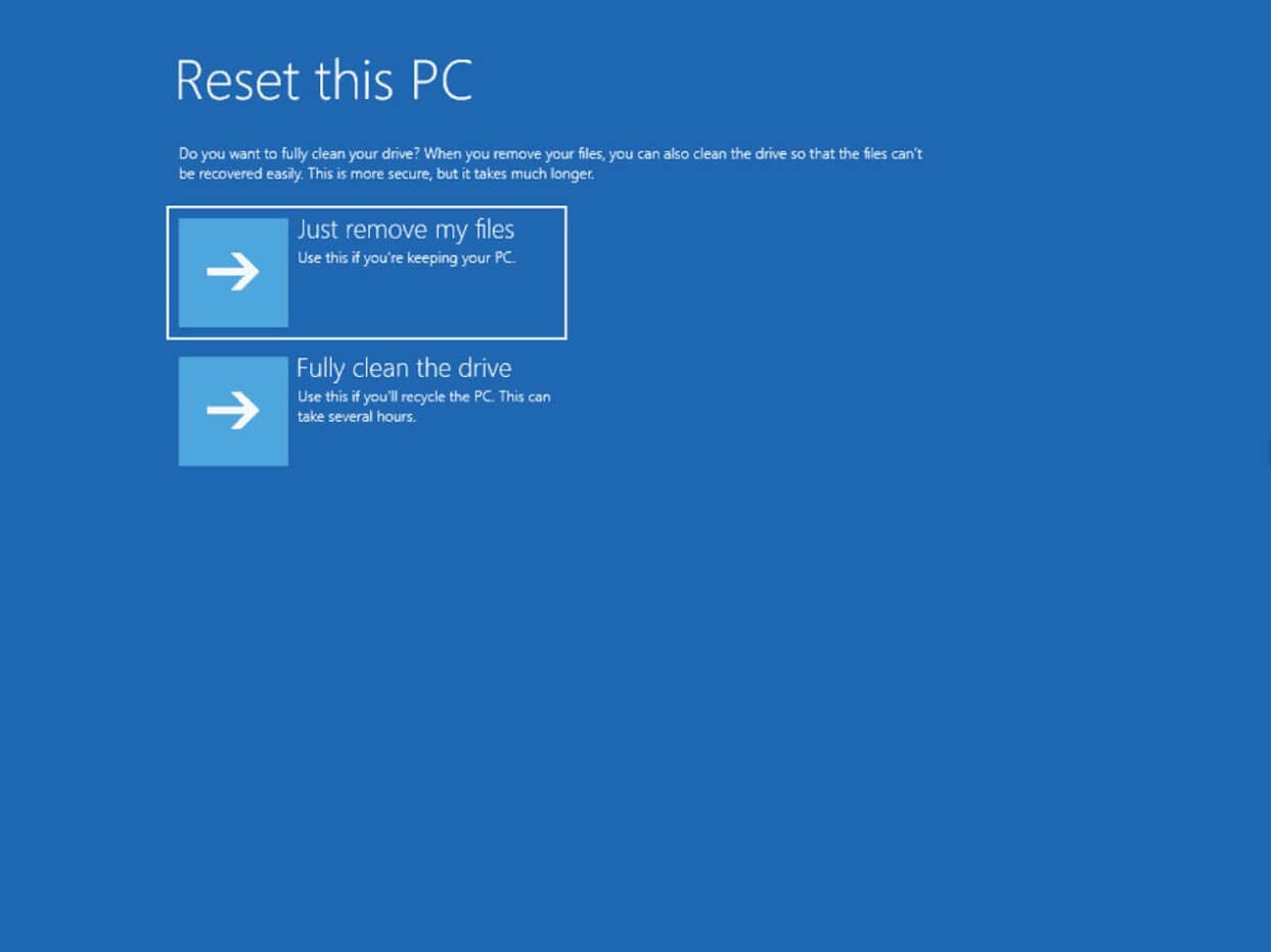 Fixing Windows 11 Cloud Reset Failed Error - Technical Forum